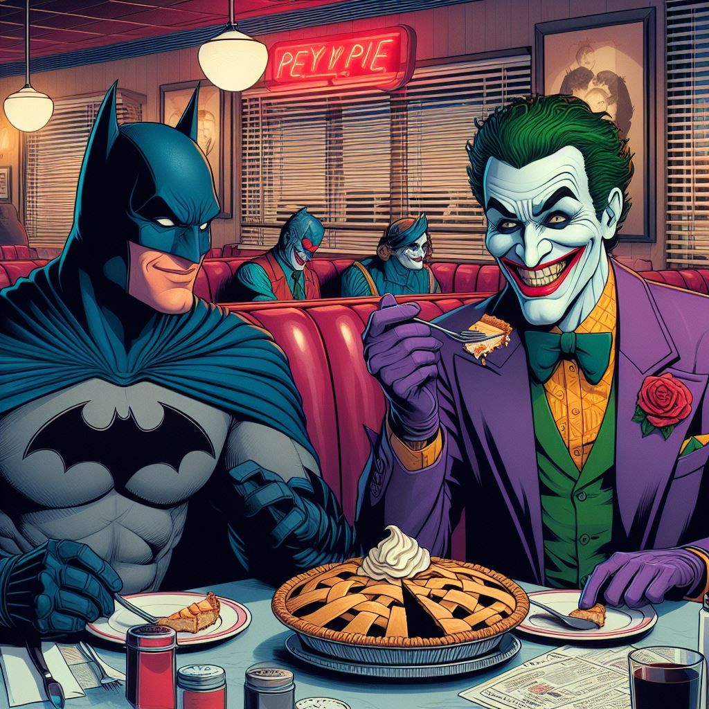 People let me tell ya bout my arch enemy, just as soon as he takes that ...