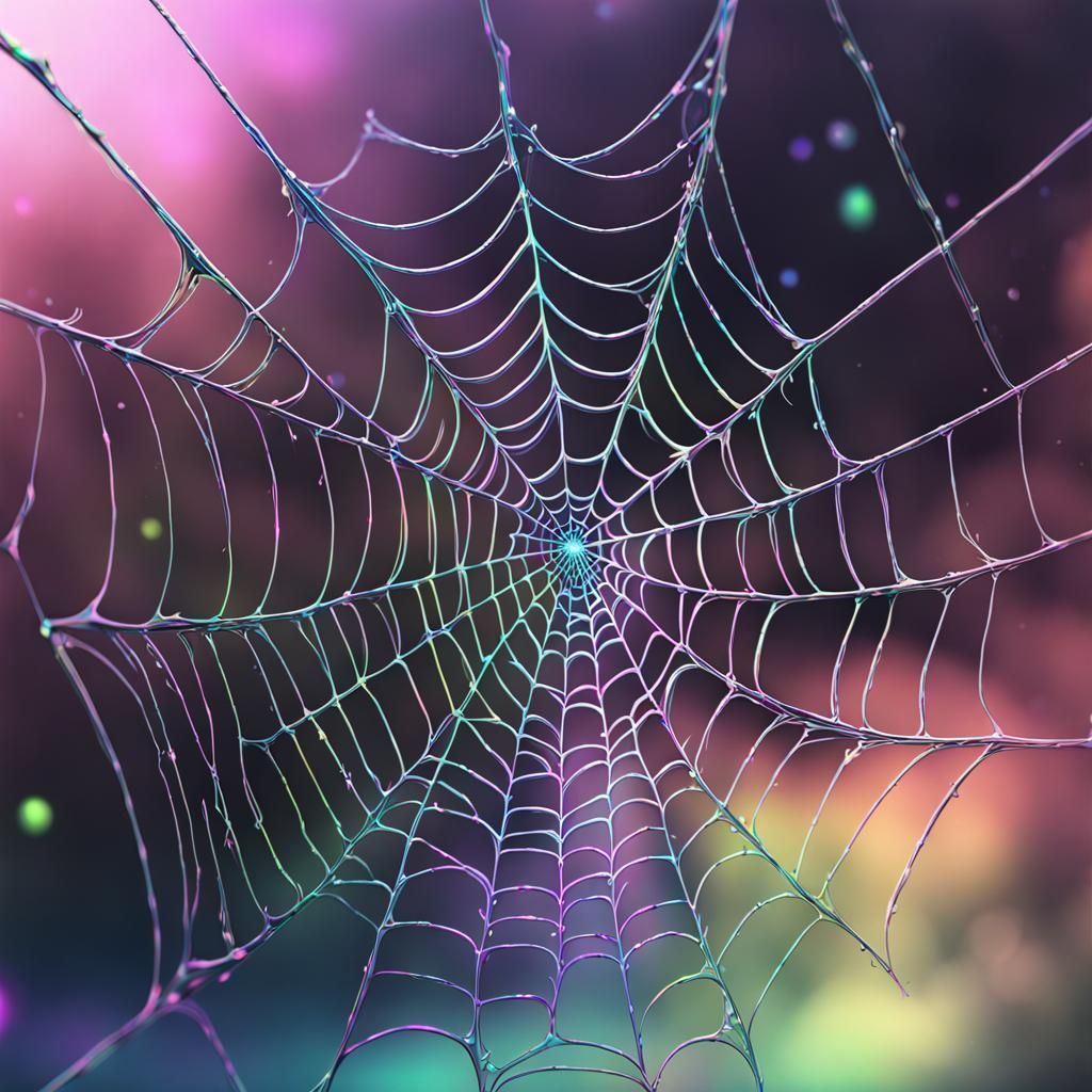 Spiderweb Challenge - AI Generated Artwork - NightCafe Creator