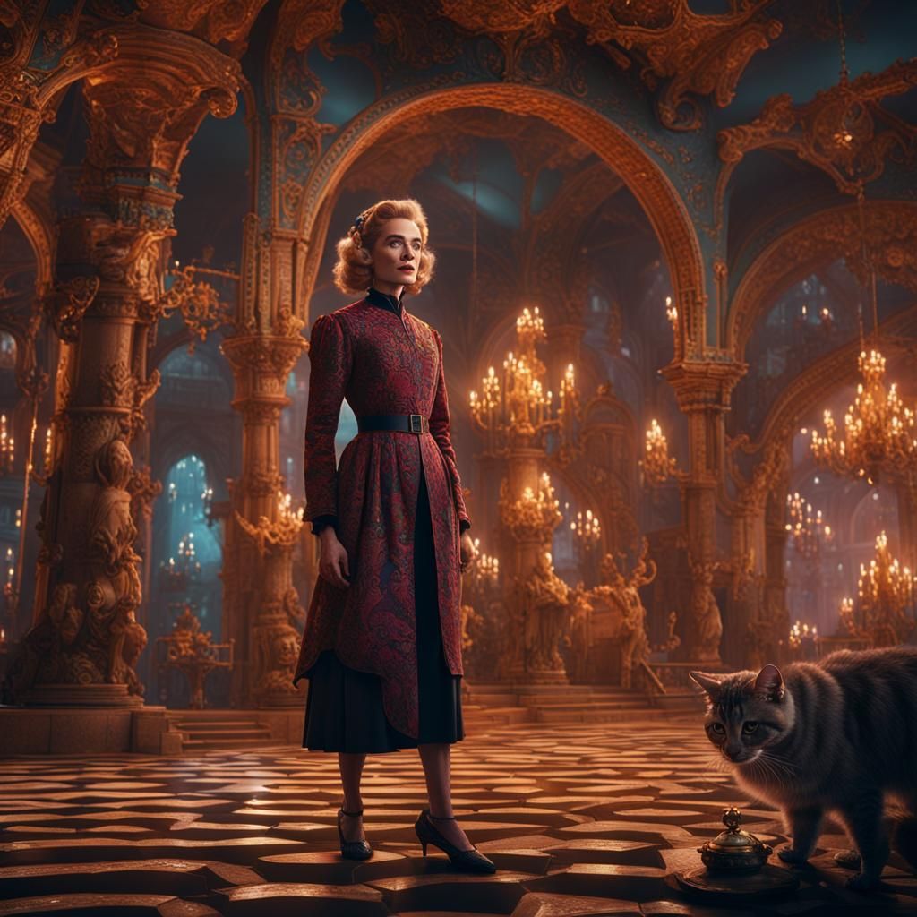 Capucine in a scene from the film What's Up? Pussycat. - AI Generated ...