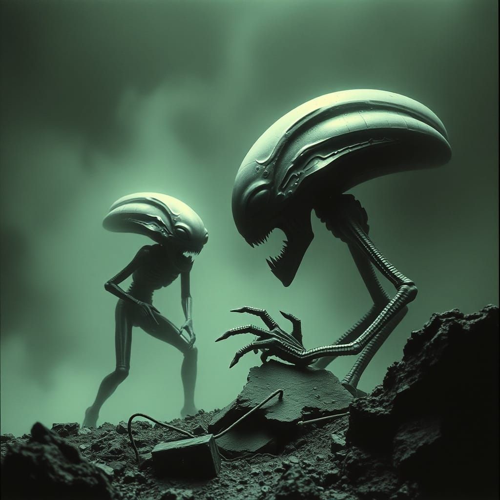 Alien fight - Alien fight