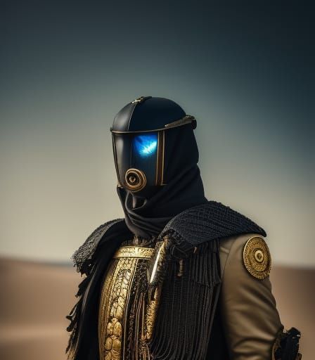 Aetherpunk soldier - AI Generated Artwork - NightCafe Creator