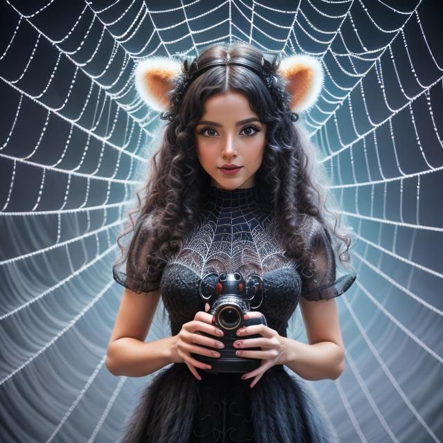 Welcome to spiderweb abode - AI Generated Artwork - NightCafe Creator