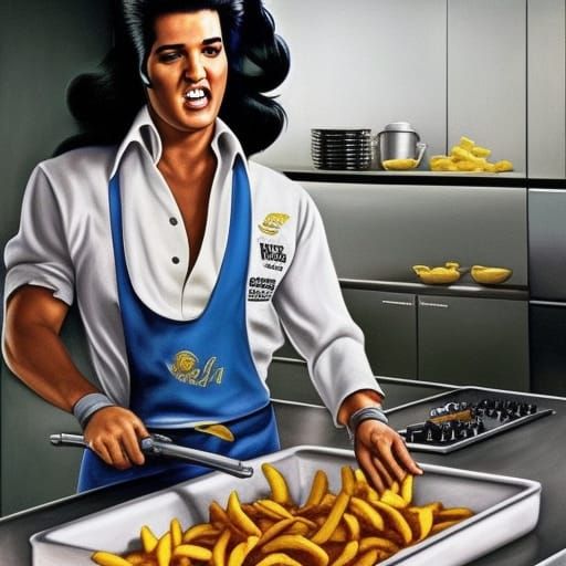 Happy Fry-Day #1-1 - AI Generated Artwork - NightCafe Creator