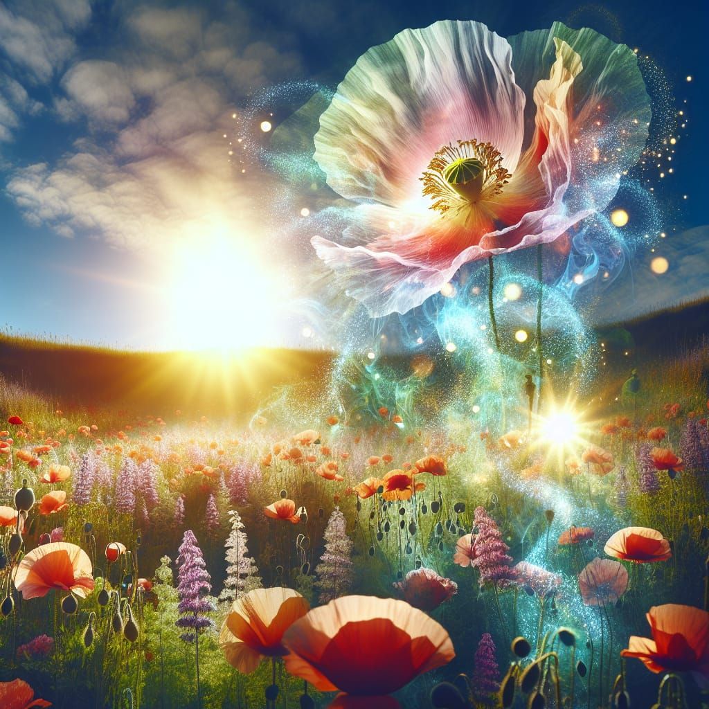 Ghost of spring - AI Generated Artwork - NightCafe Creator