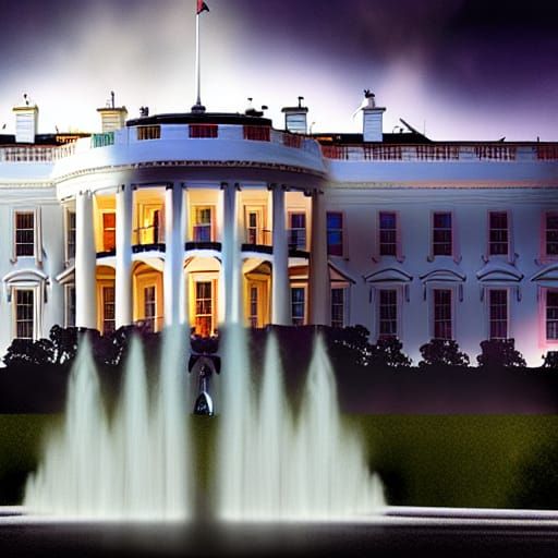 Burning of the White House - Burning White House: Epic Digi...