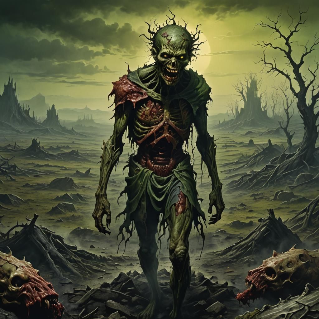 The wretched - Tortured Figure Emerges from a Decaying Hell...