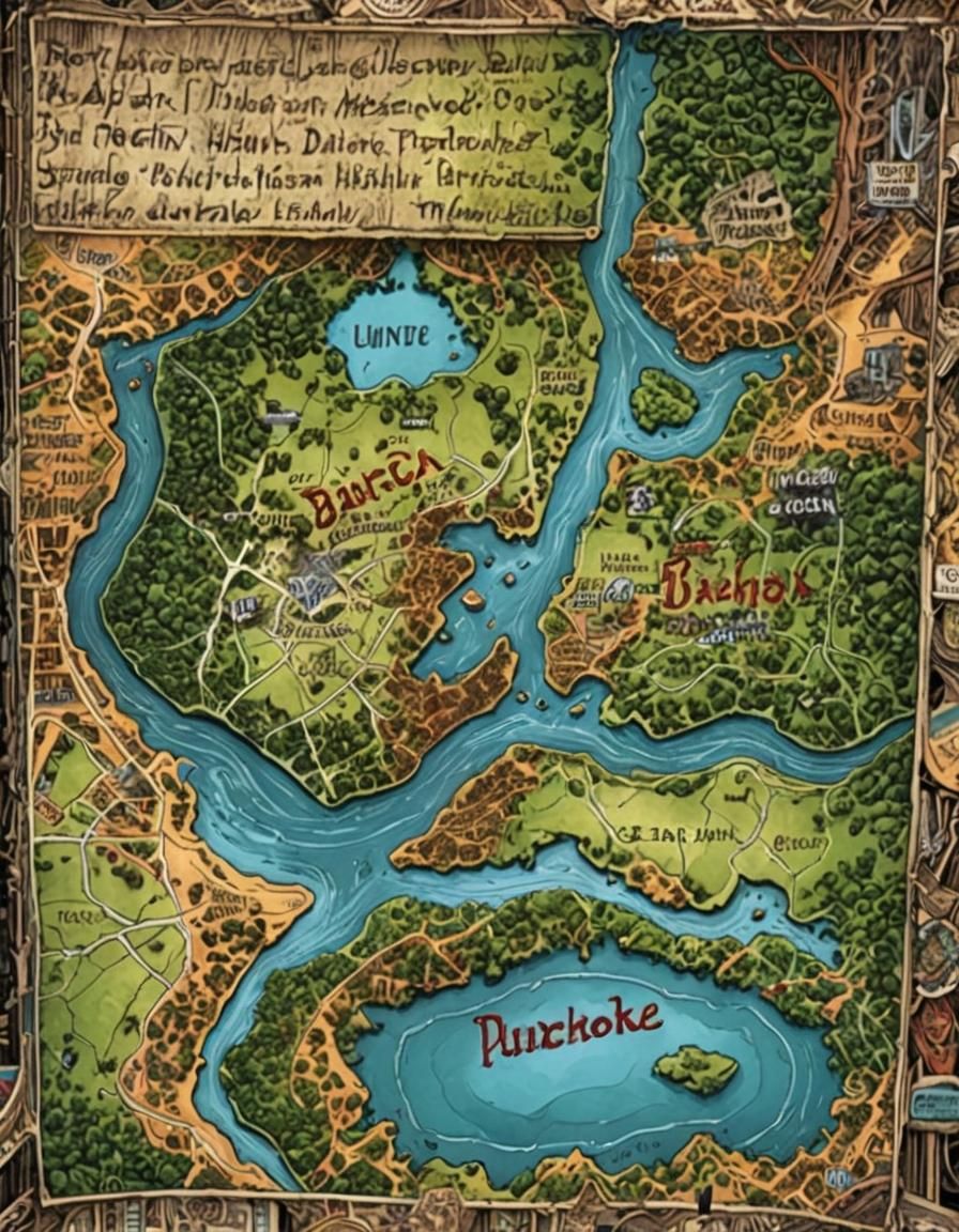 Map - AI Generated Artwork - NightCafe Creator