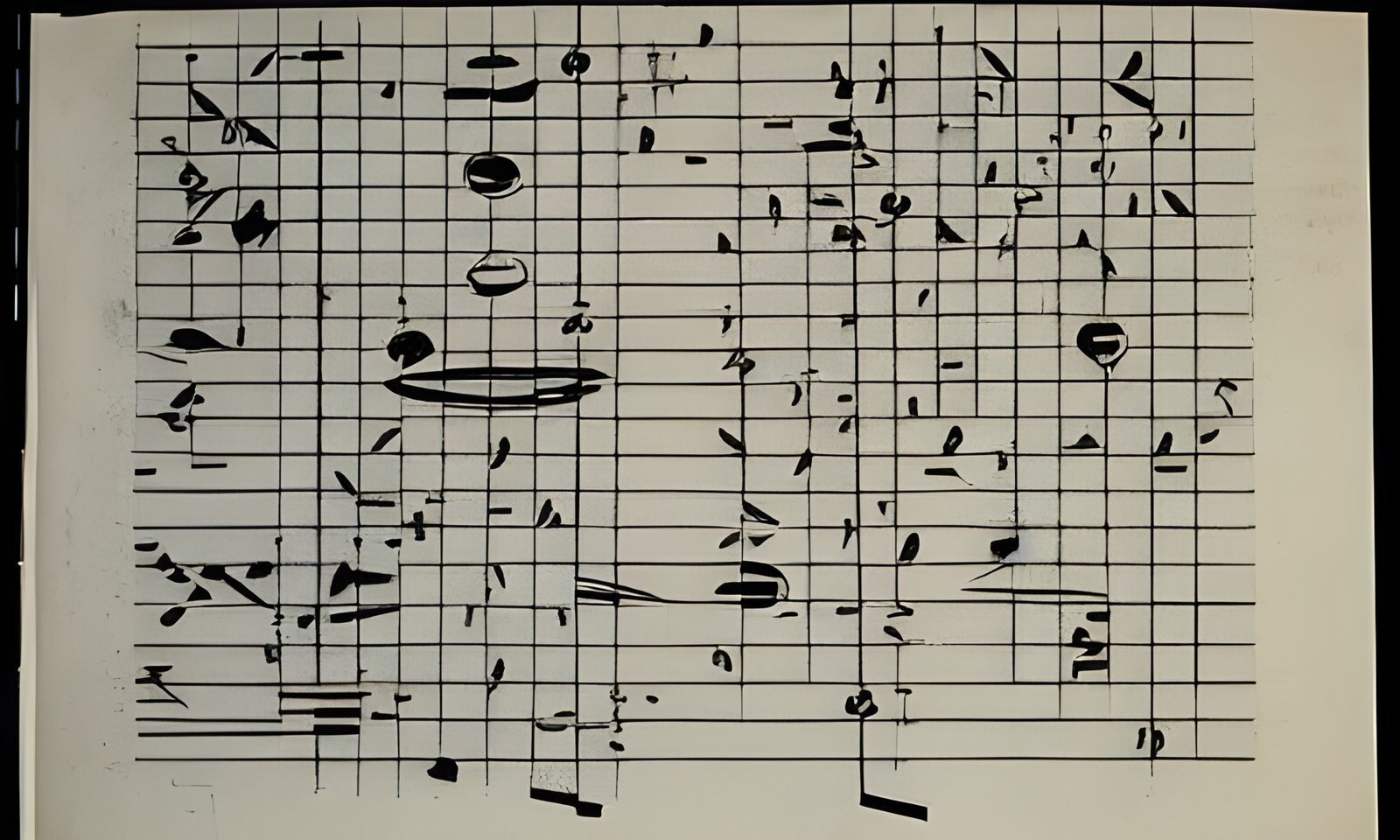 Graphic score; Graphic notation; Cathy Berberian; John Cage; Cornelius ...