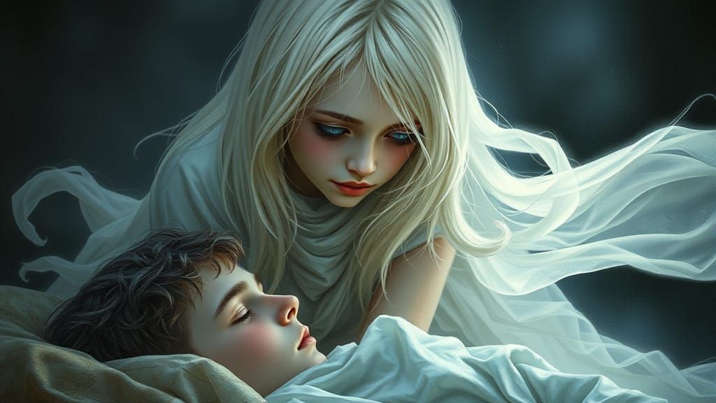 The Haunt: File 01 - Ethereal Ghost Child Watches Over Slumb...