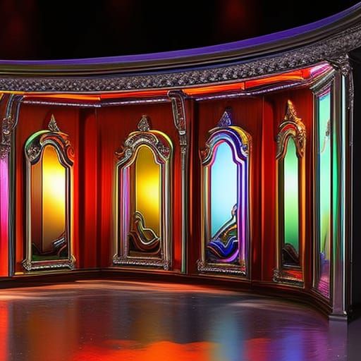 A Fancy Funhouse! - Distorted Reflections: A Funhouse Mirror...