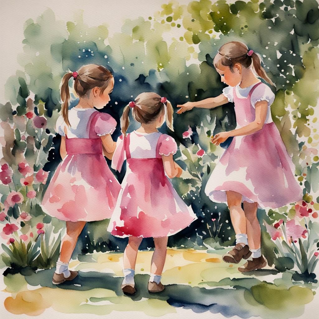 Sisters - AI Generated Artwork - NightCafe Creator