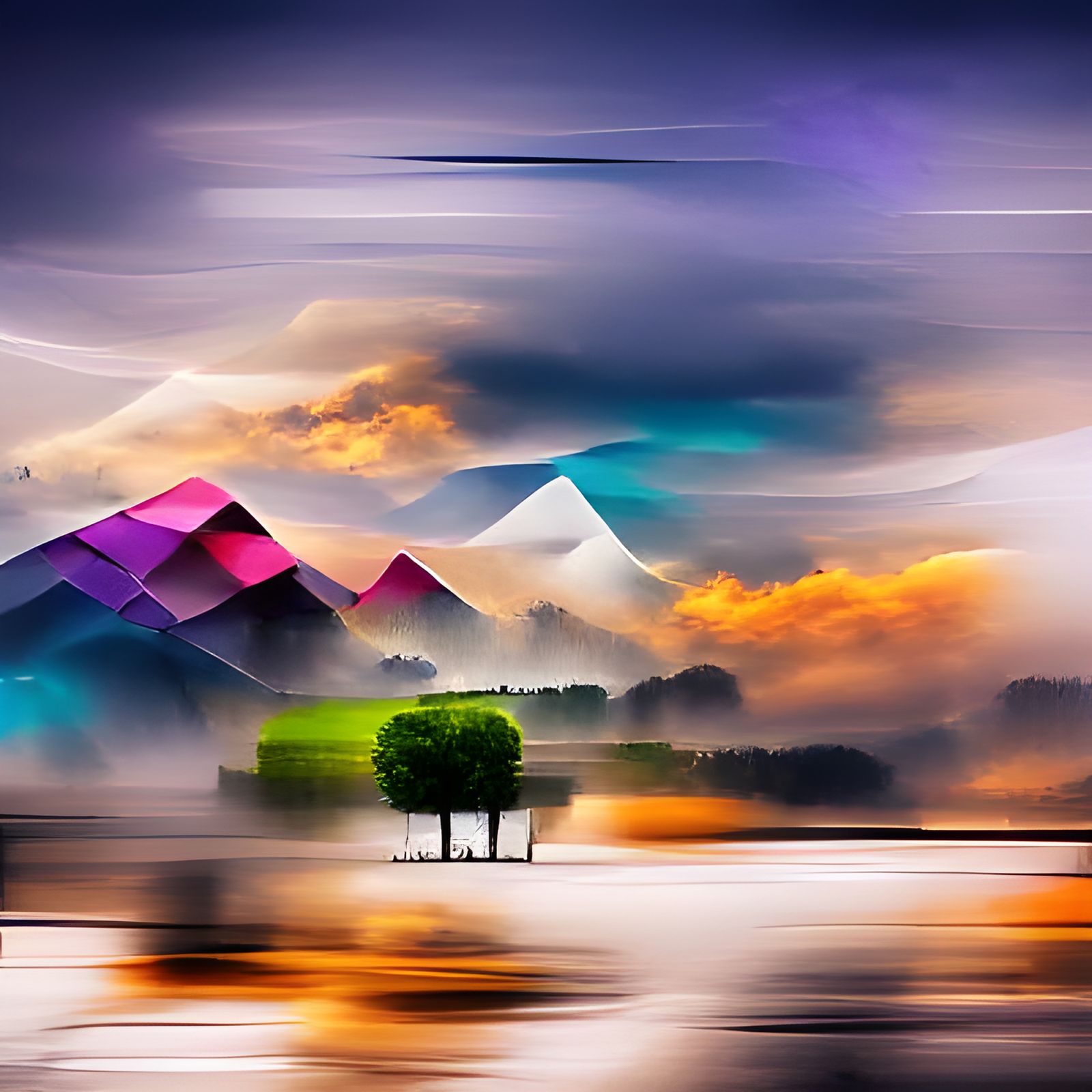 Beautiful Landscape Photography Art Ai Generated Artwork Nightcafe