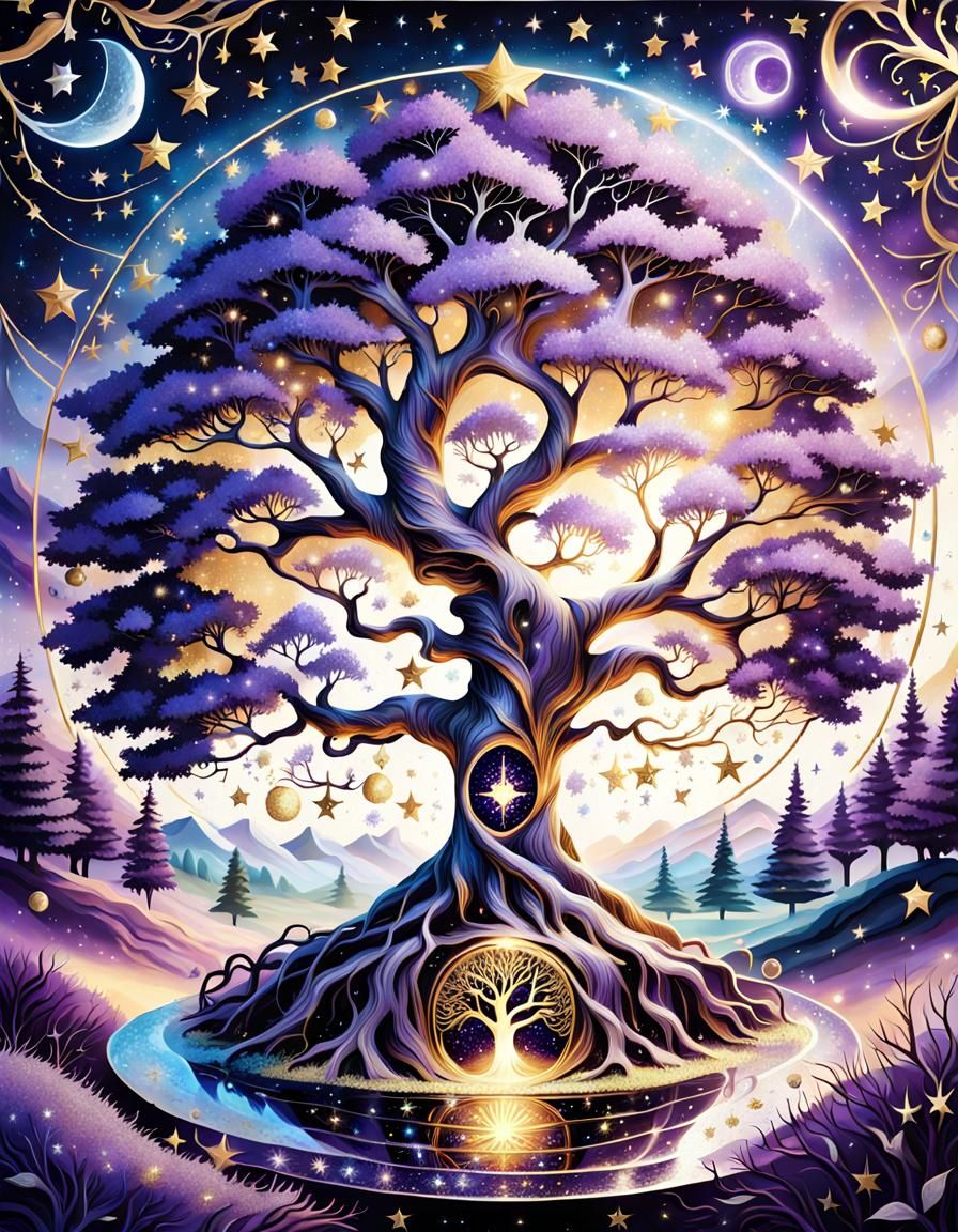 Tree of Life - AI Generated Artwork - NightCafe Creator