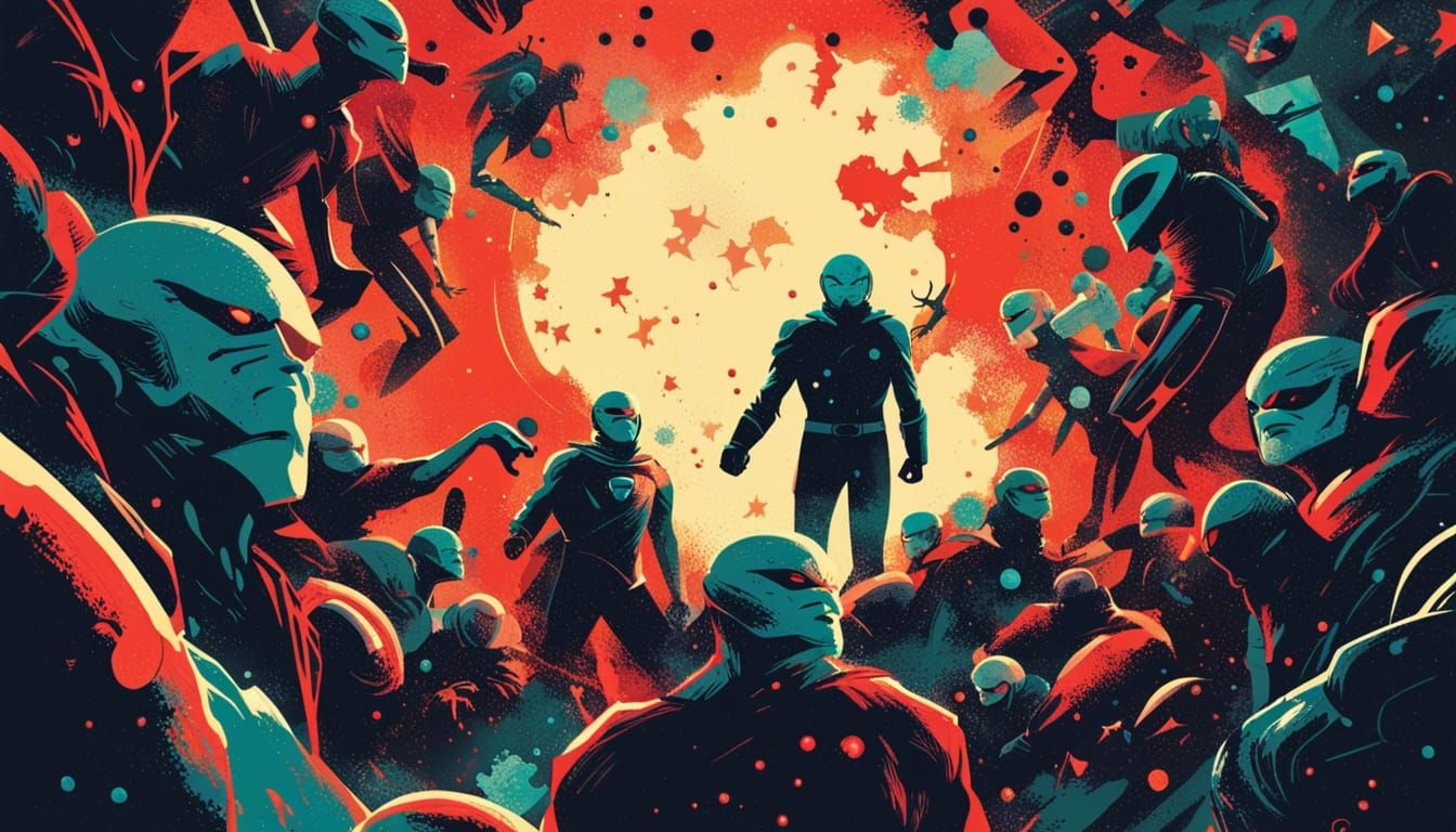 Alien horde - AI Generated Artwork - NightCafe Creator