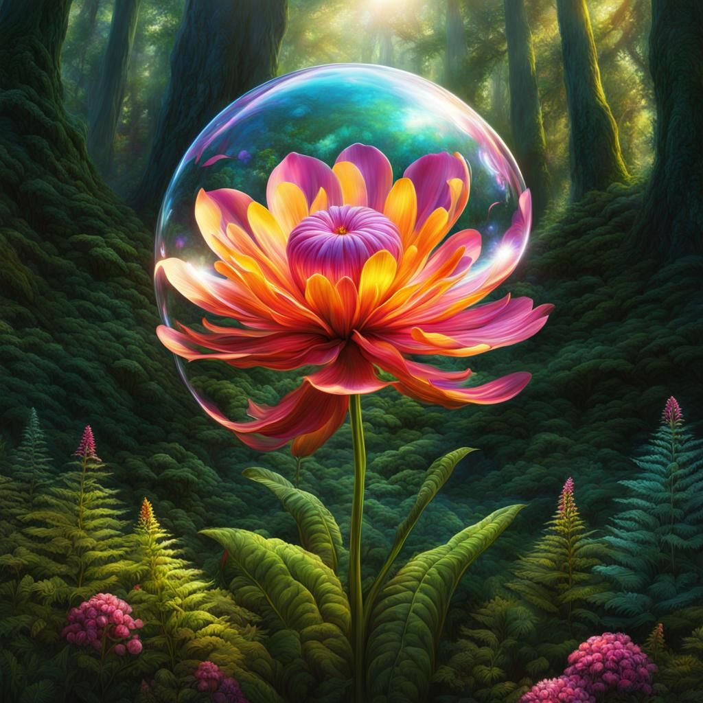 Untitled Flower - AI Generated Artwork - NightCafe Creator