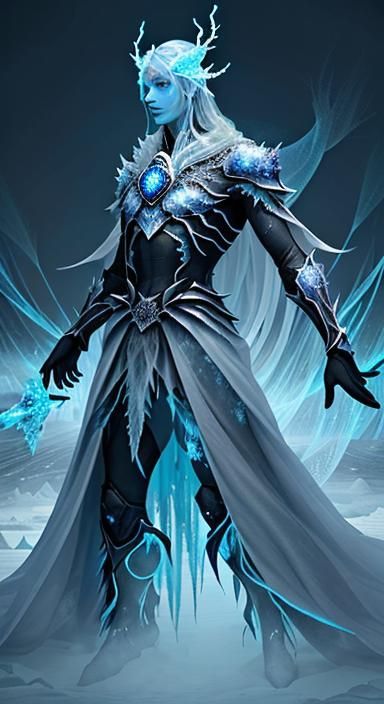 Ice 🧊 sorcerer - AI Generated Artwork - NightCafe Creator