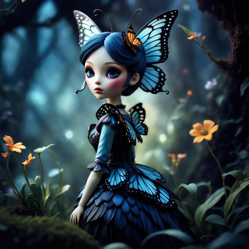 Madam Butterfly - AI Generated Artwork - NightCafe Creator