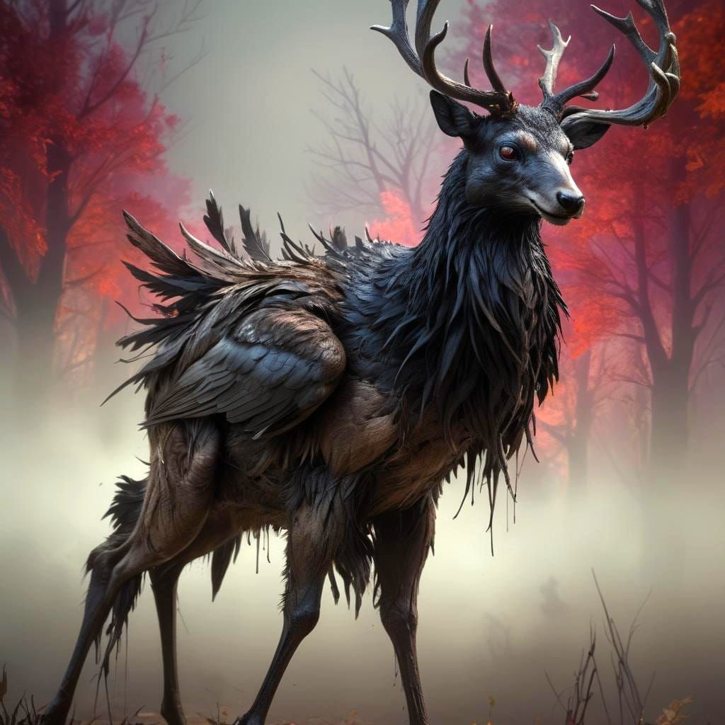 The cursed deer - The cursed deer