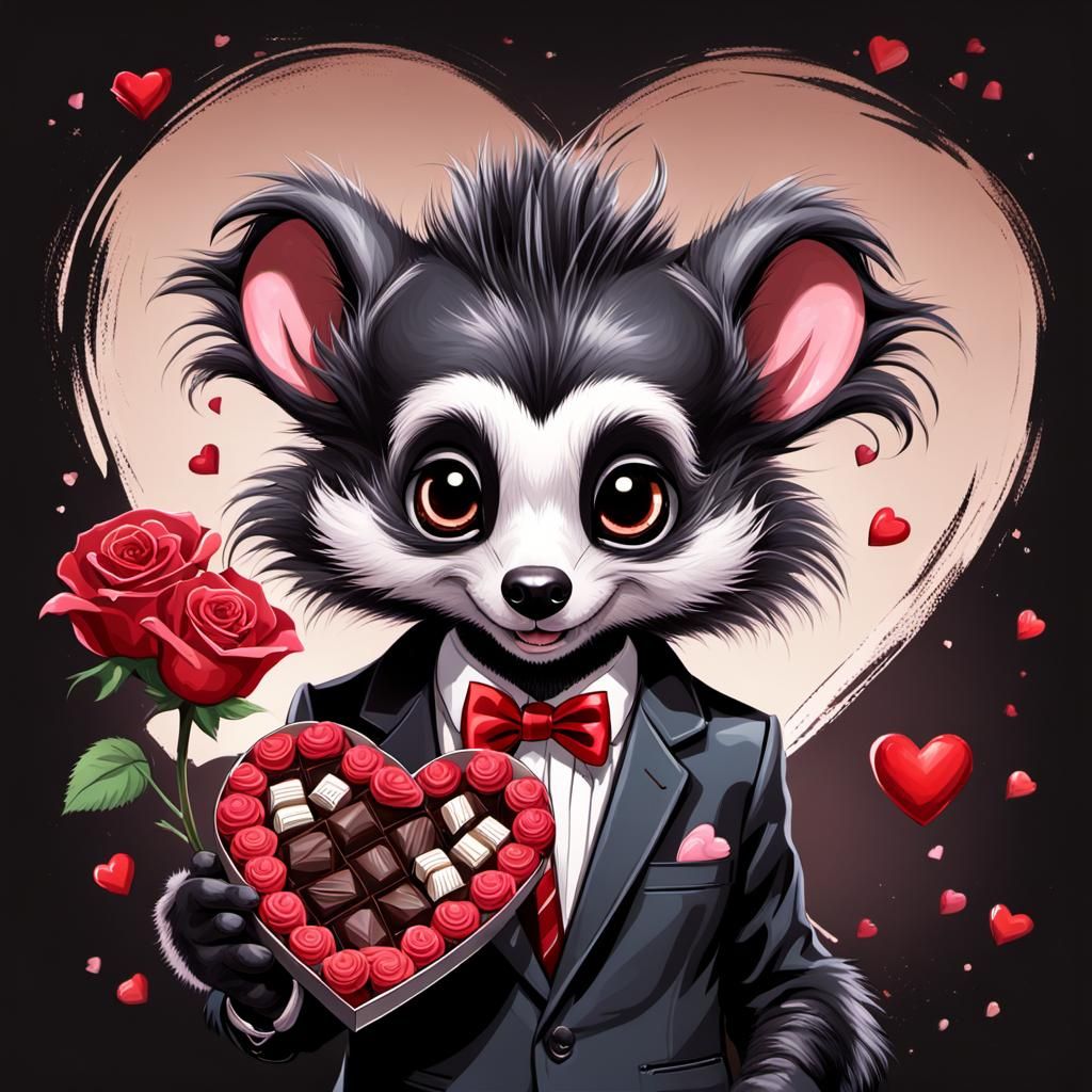 Be My Valentine - 2b - AI Generated Artwork - NightCafe Creator