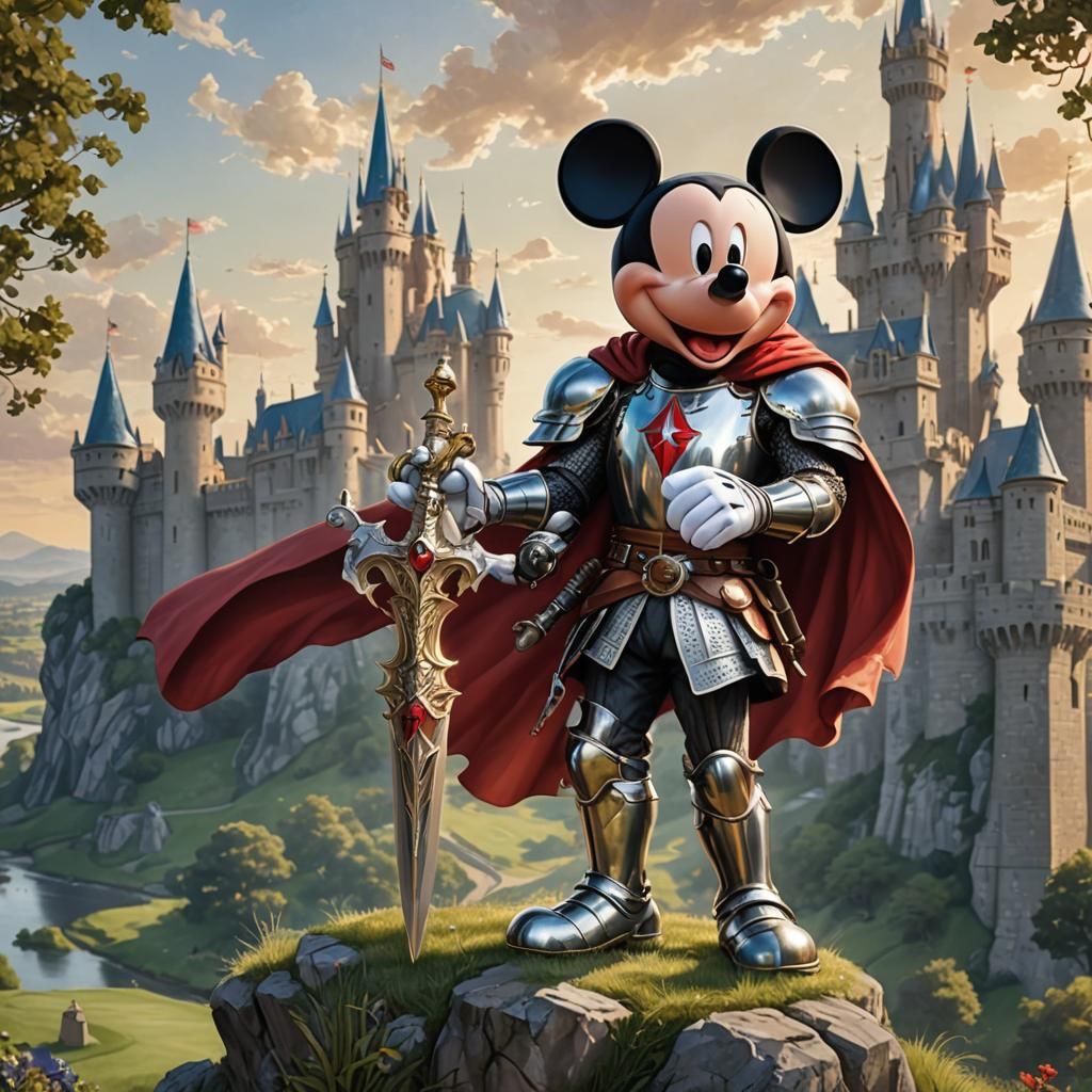 Mickey Mouse - AI Generated Artwork - NightCafe Creator