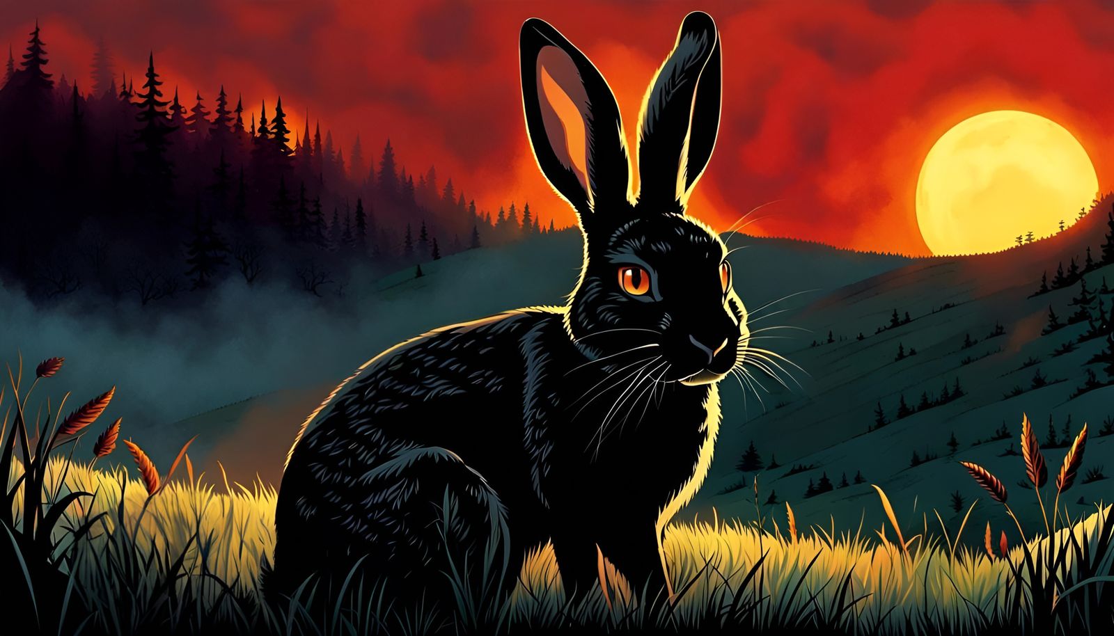"Watership down, The Black Rabbit of Inlé," Prince/Chief of the Dead ...