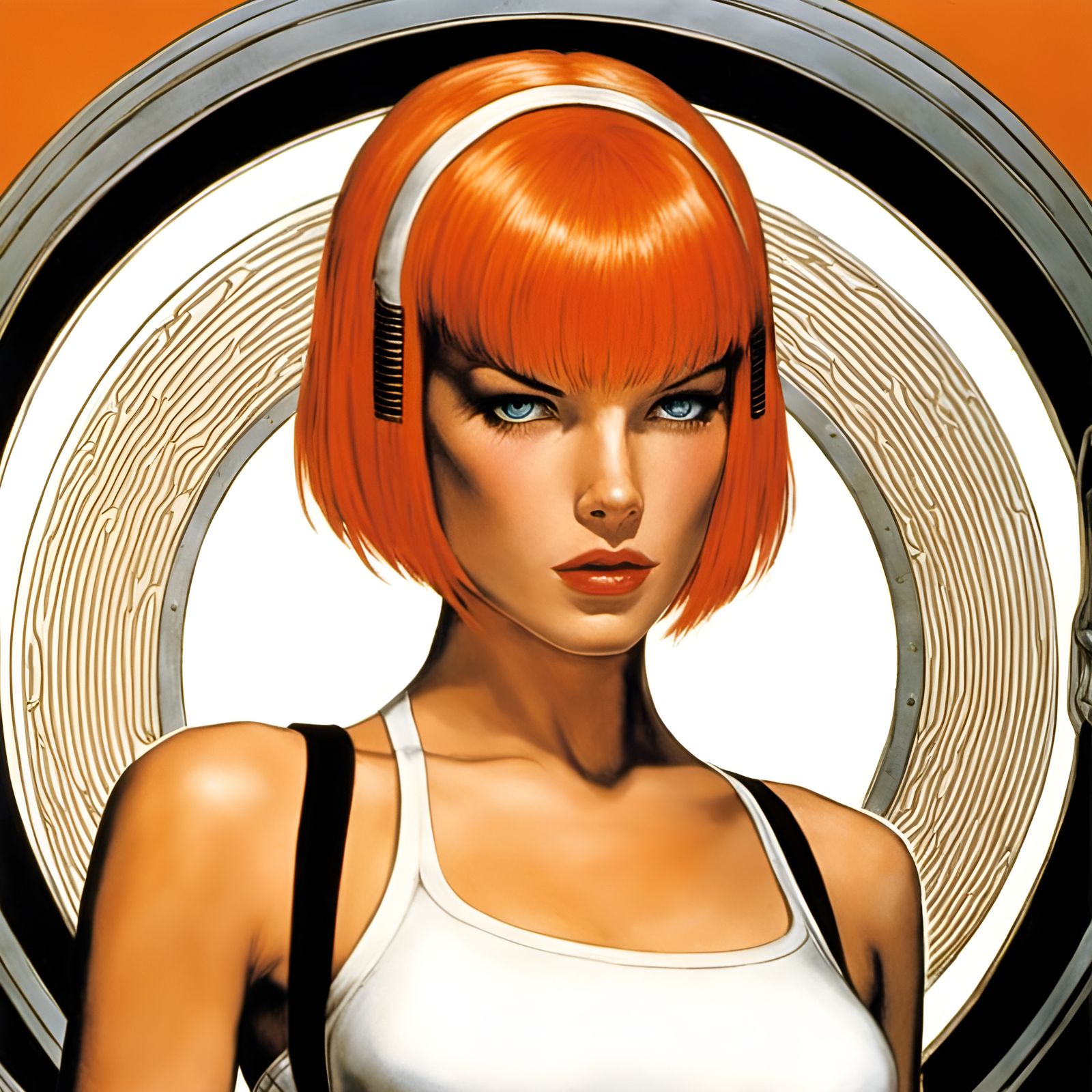 Leeloo - AI Generated Artwork - NightCafe Creator