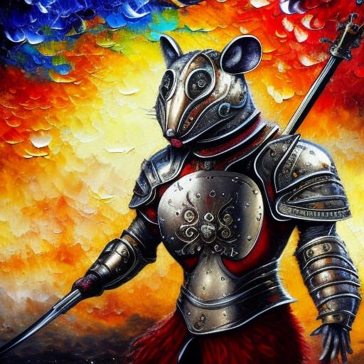 Sir Mouse - AI Generated Artwork - NightCafe Creator