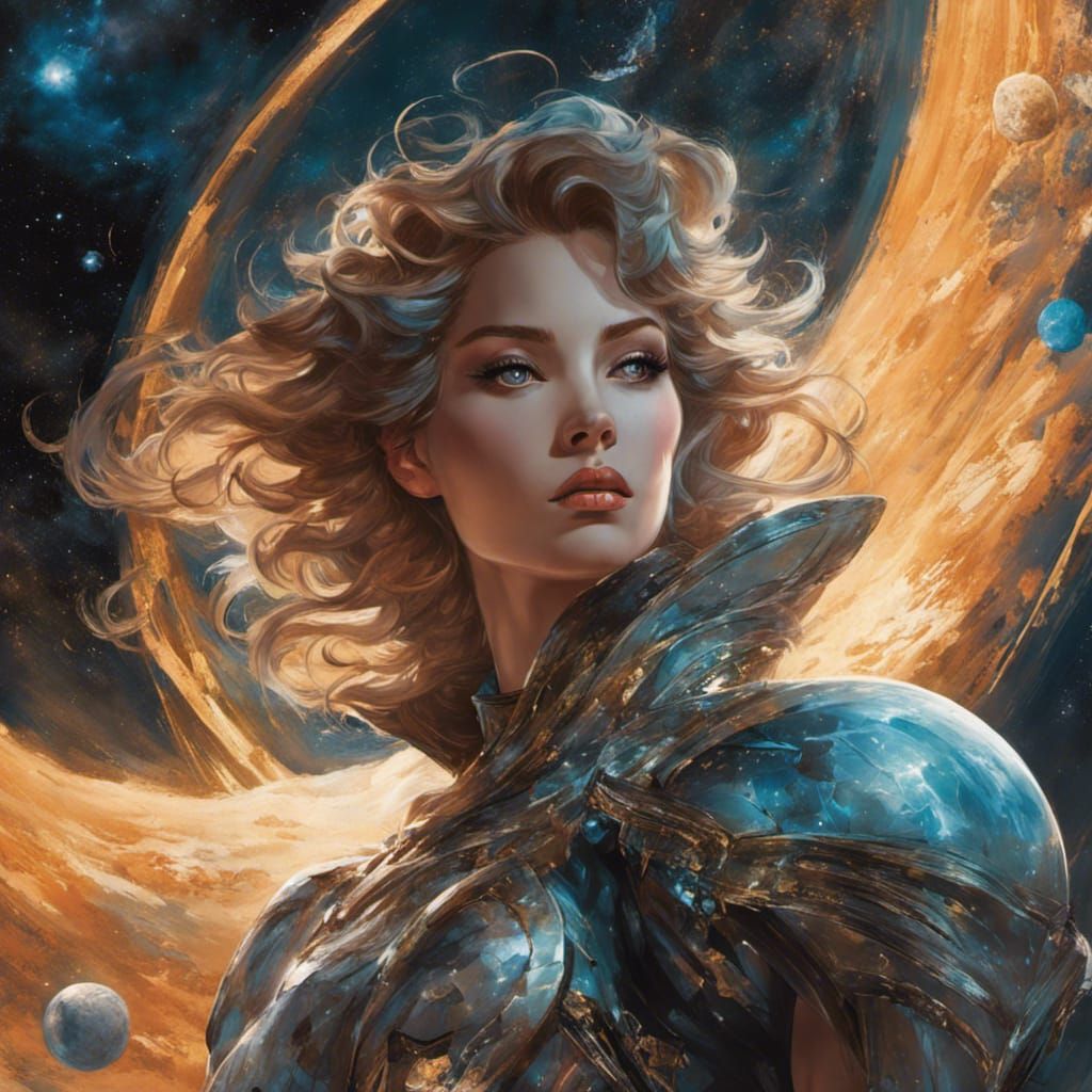 Astral Warrior - AI Generated Artwork - NightCafe Creator