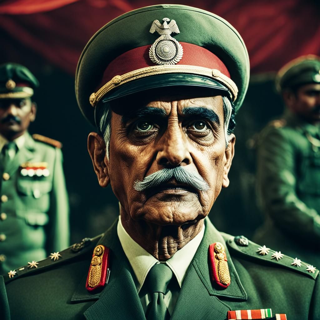 Fictional nationalist Indian dictator. @AloneMARLA - AI Generated ...