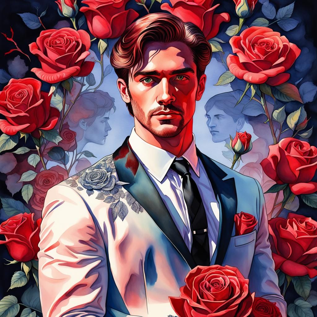 The Roses 4 - AI Generated Artwork - NightCafe Creator