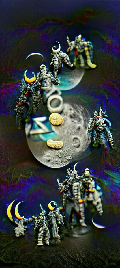 Zealots and Moonmen - AI Generated Artwork - NightCafe Creator