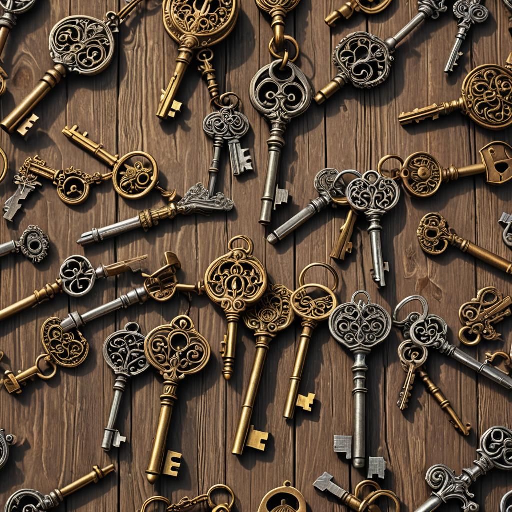Keys - AI Generated Artwork - NightCafe Creator