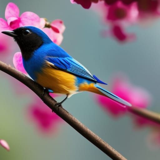 colorful songbird - AI Generated Artwork - NightCafe Creator