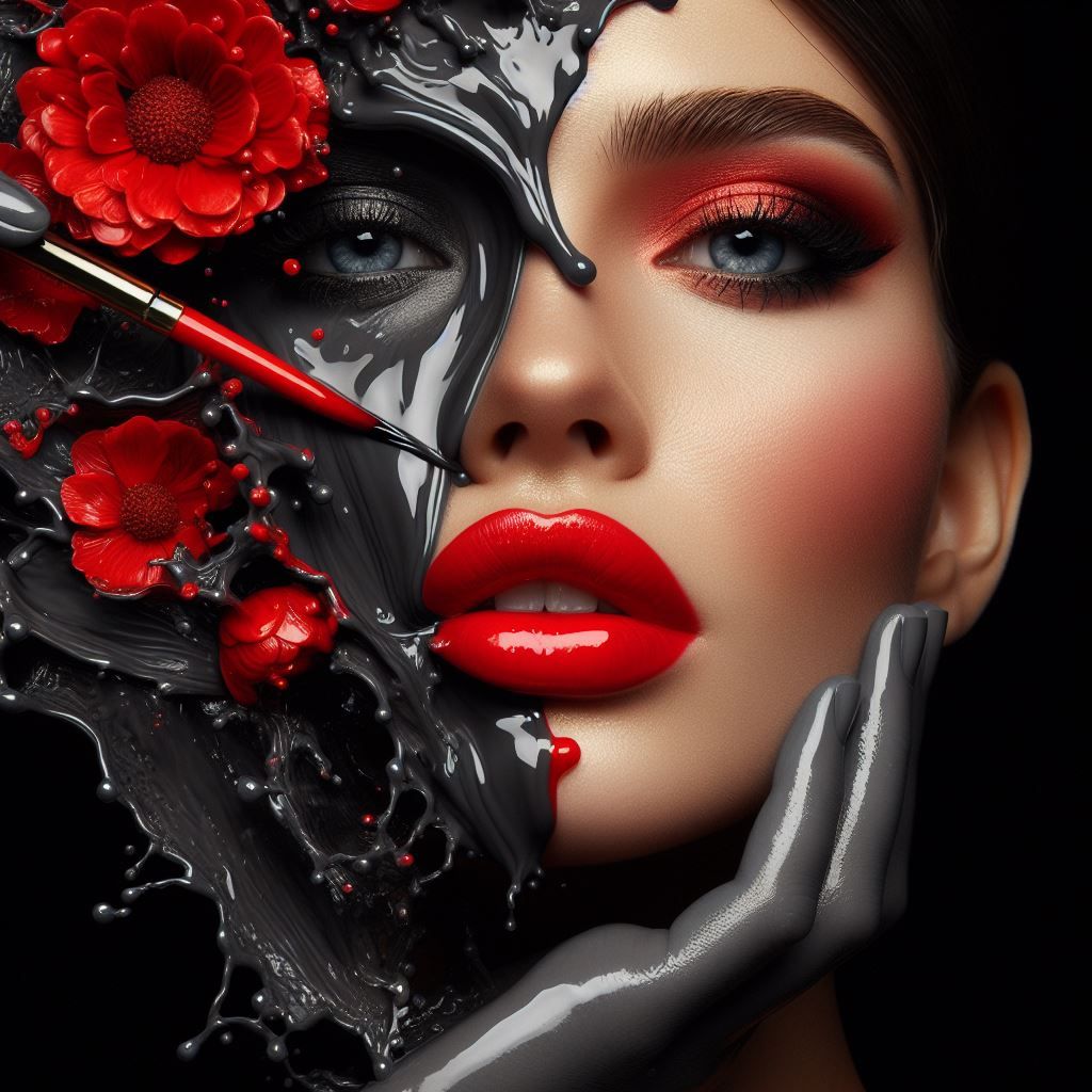 RED & BLACK - AI Generated Artwork - NightCafe Creator