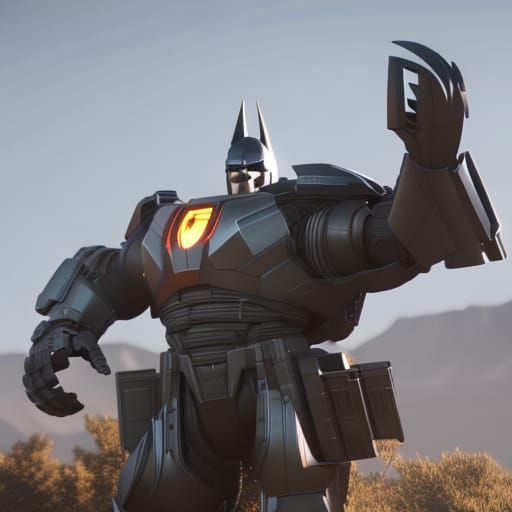 overpowered batman - AI Generated Artwork - NightCafe Creator