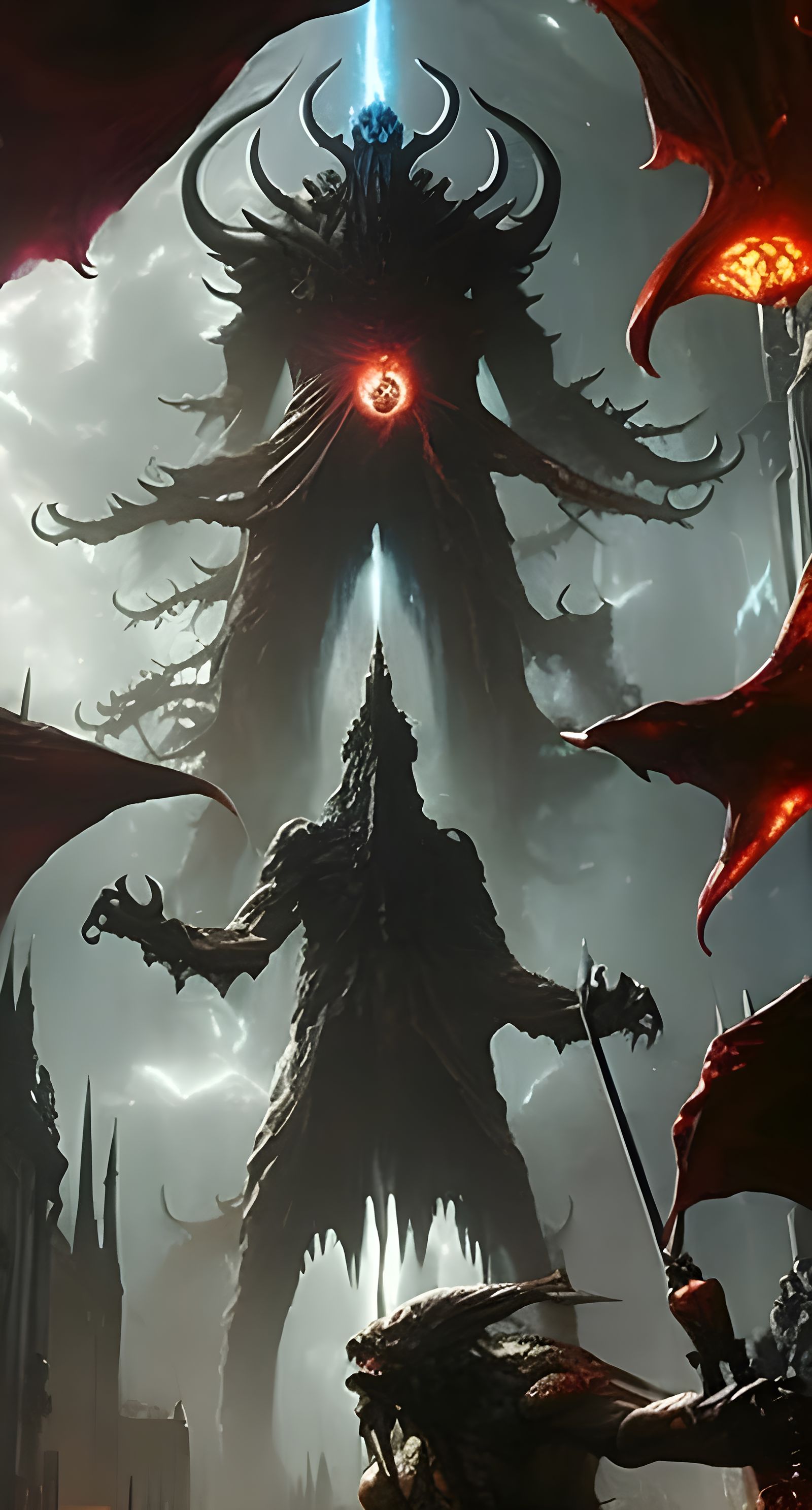 The Avatar of Azathoth, The Blind Idiot God. - AI Generated Artwork ...