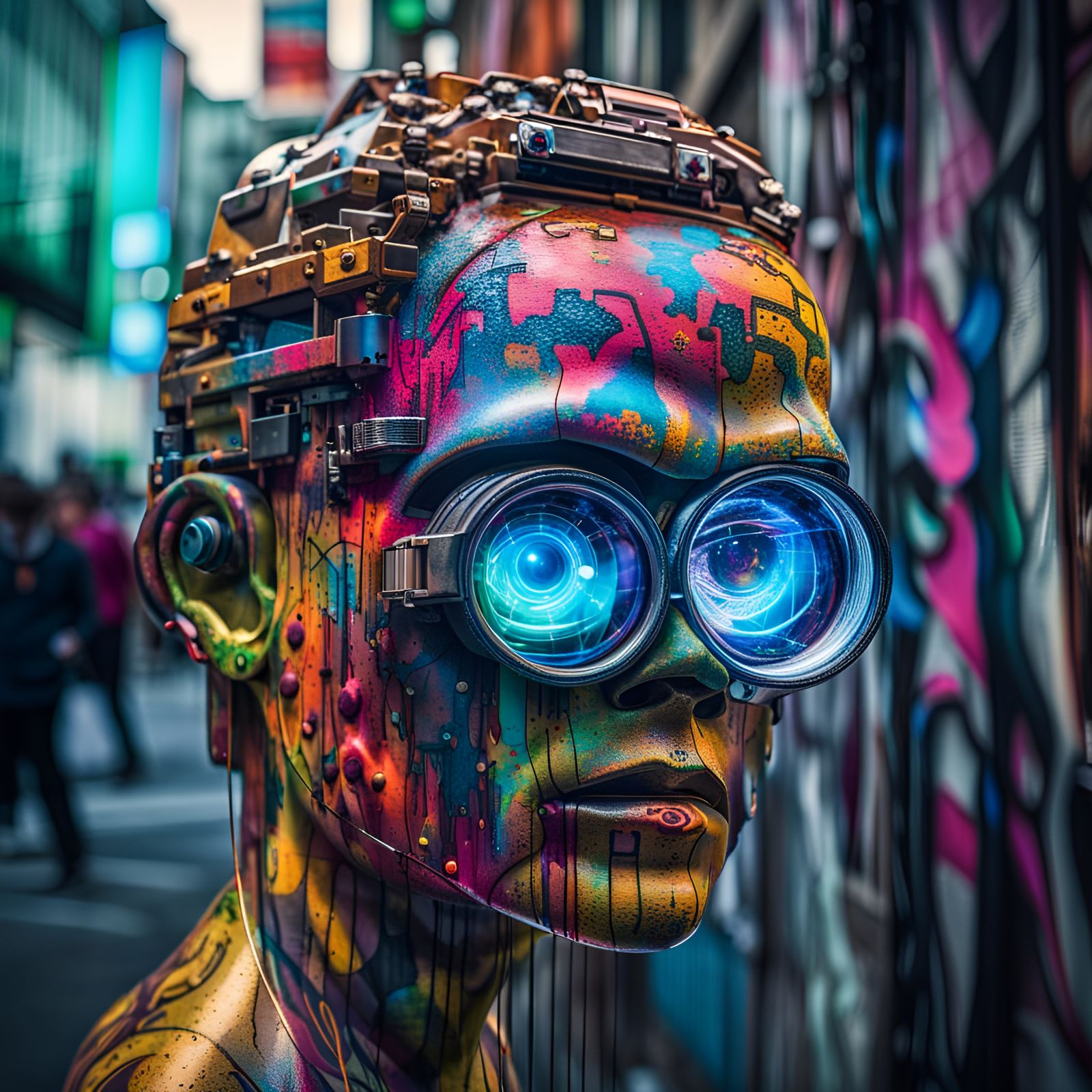 Spacehead - AI Generated Artwork - NightCafe Creator