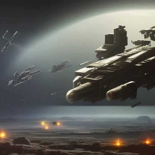 space war - AI Generated Artwork - NightCafe Creator