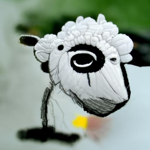 Draw me a sheep - AI Generated Artwork - NightCafe Creator