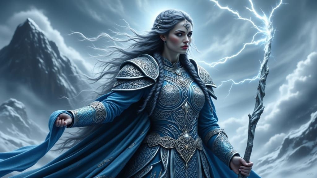 Cailleach, the Ancient Winter Goddess