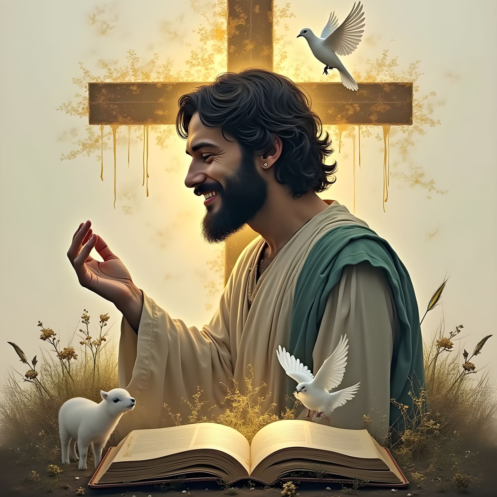 1 Thessalonians 5:23-24 "Now may the God of peace Himself sanctify you ...