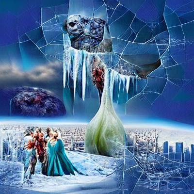 Frozen Rapture - AI Generated Artwork - NightCafe Creator