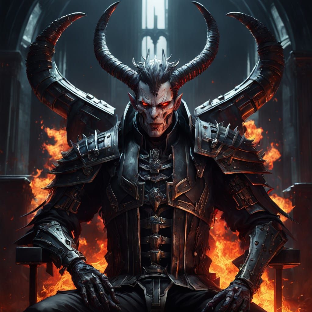 face of hell manager - Towering Hell Manager with Twisted Vi...