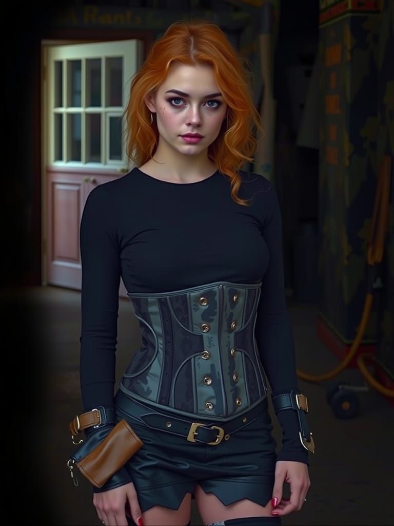 Serena Sinclair - Moody Portrait of a Young Woman in Contem...