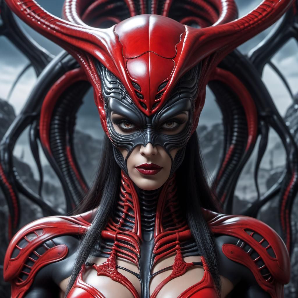 Vampirella - AI Generated Artwork - NightCafe Creator