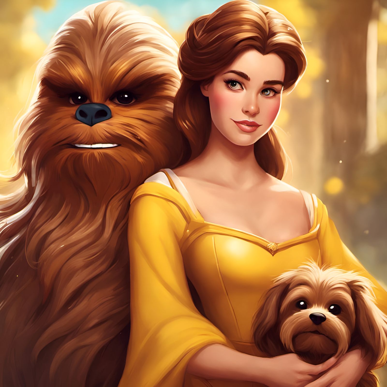 Artist Series: Beauty and the Bacca by Mormookiee - AI Generated ...
