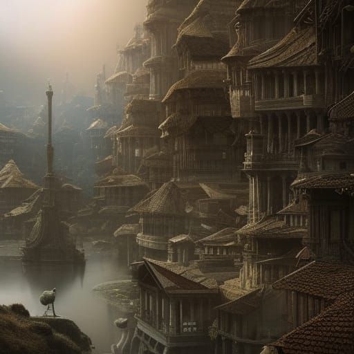 A world without people - AI Generated Artwork - NightCafe Creator