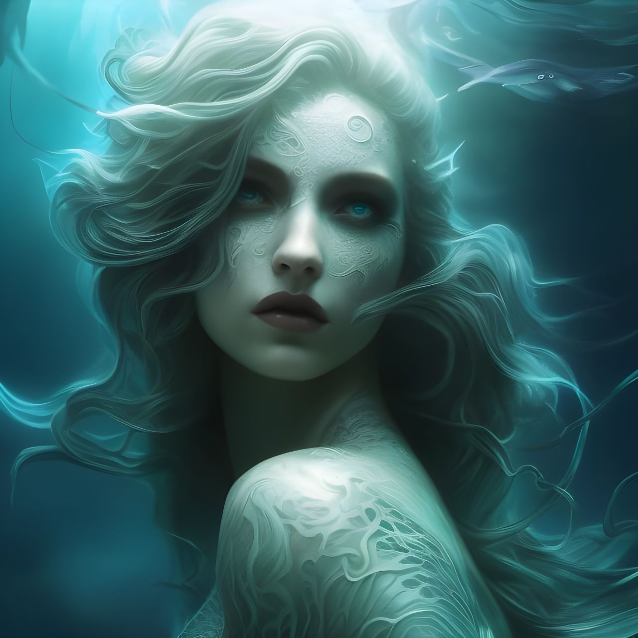 Deep Sea Siren - AI Generated Artwork - NightCafe Creator