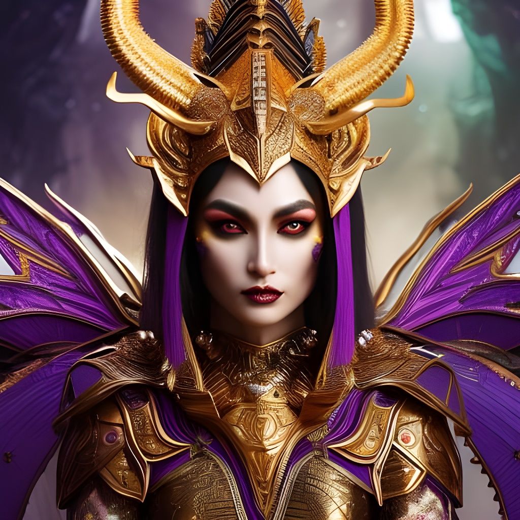 Dragon Queen - AI Generated Artwork - NightCafe Creator