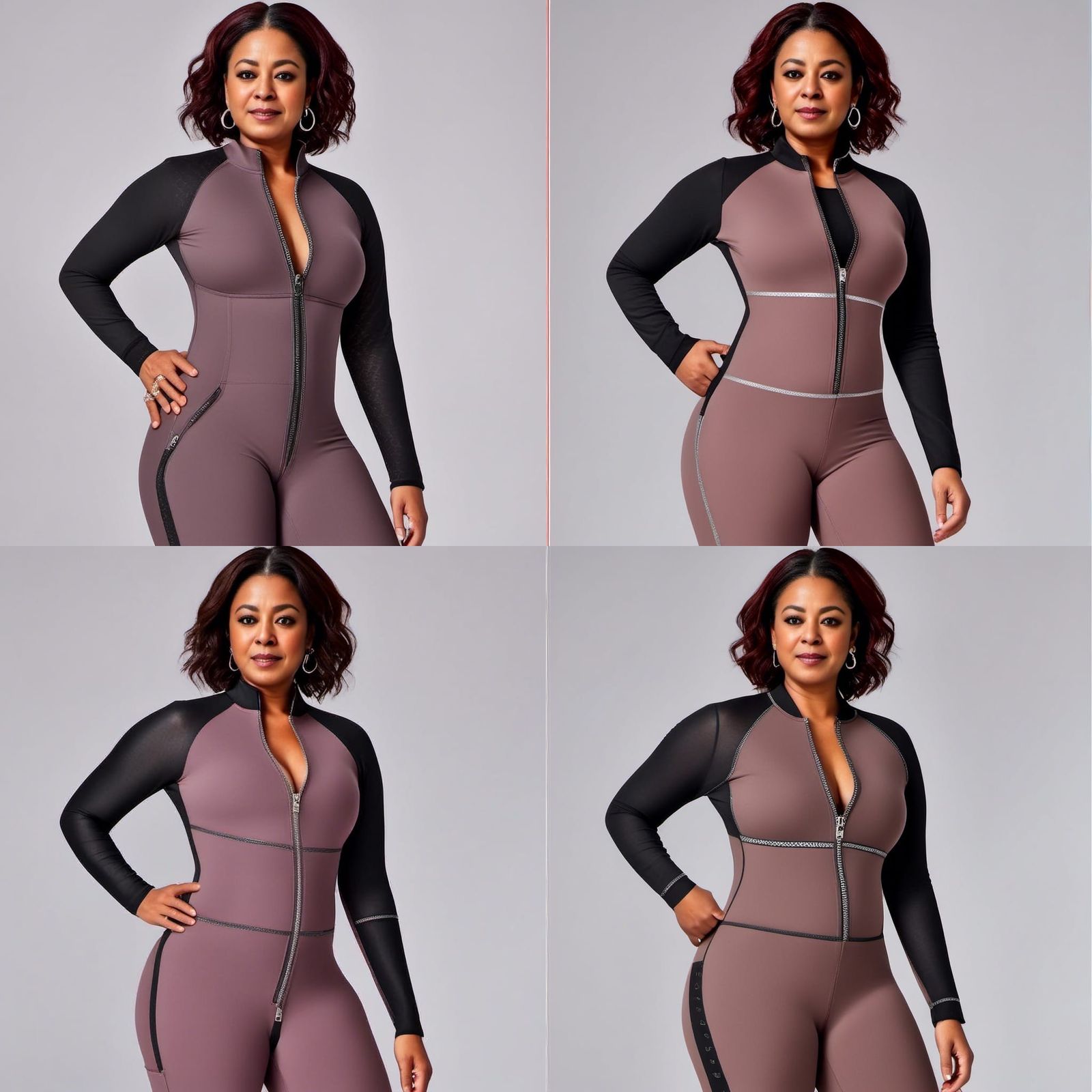 Compression body suit to prevent swelling the Zipper is a long zipper to the pelvic area. - AI ...